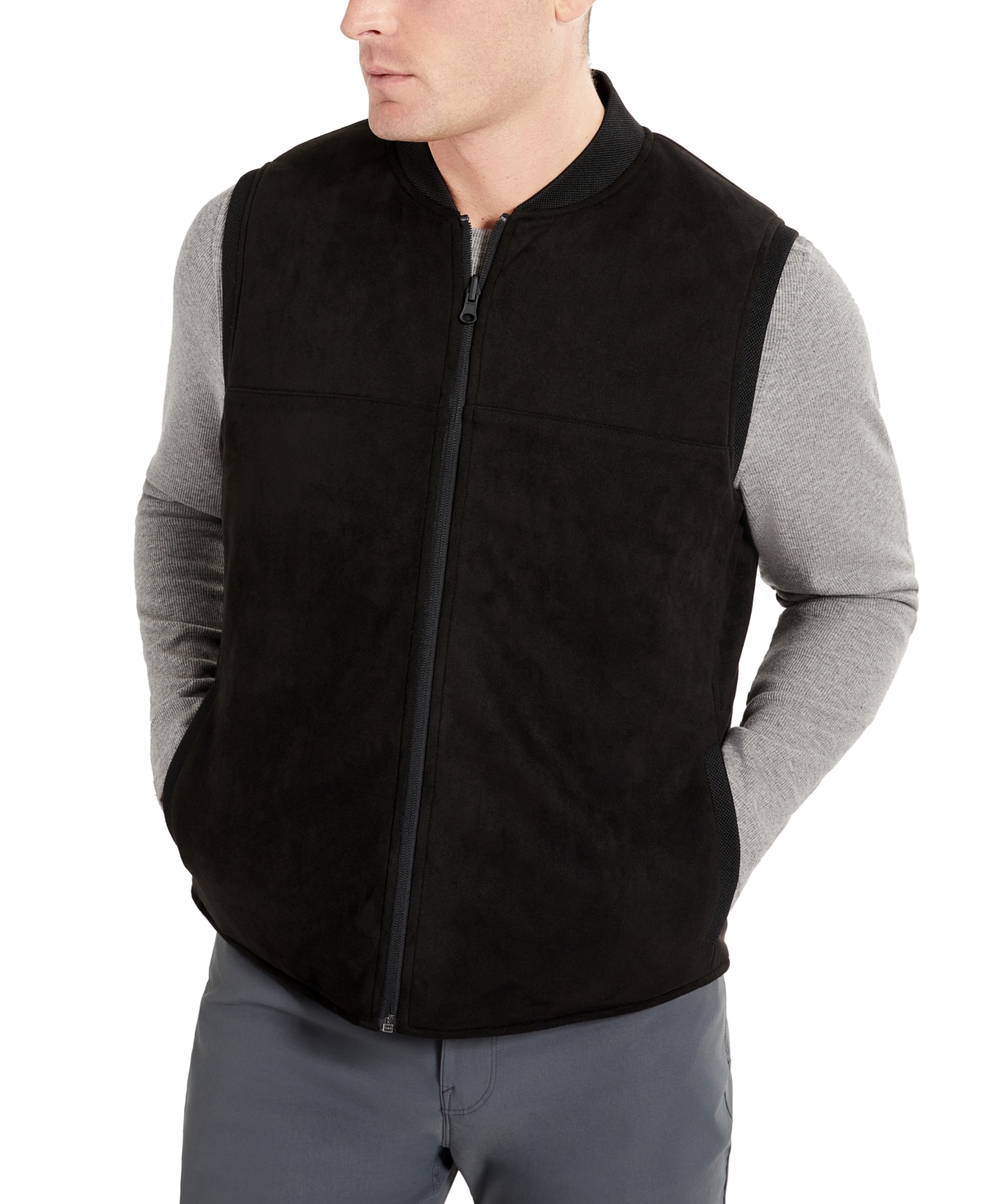 Click here for Kenneth Cole Mens Reversible Water-Resistant Vest... prices