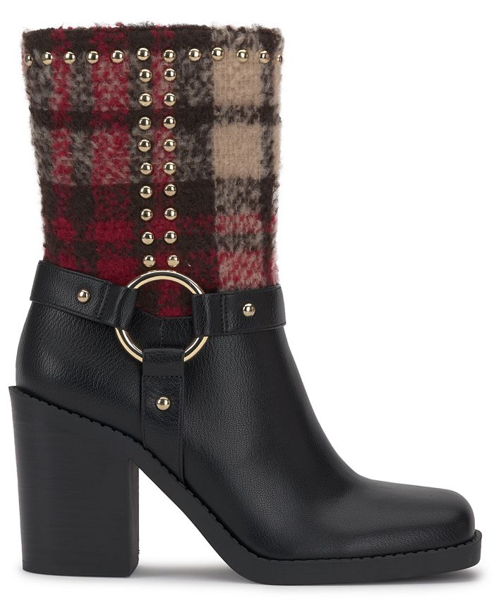 Jessica Simpson Women's Bernique Harness Strap Dress Boots - Macy's