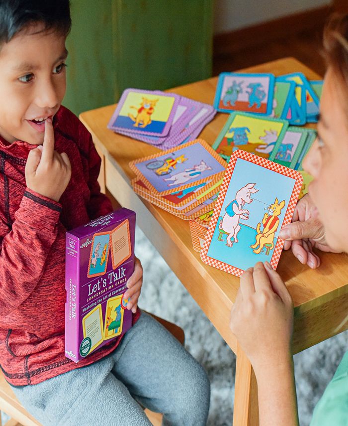 Eeboo Let's Talk Conversation Cards - Macy's