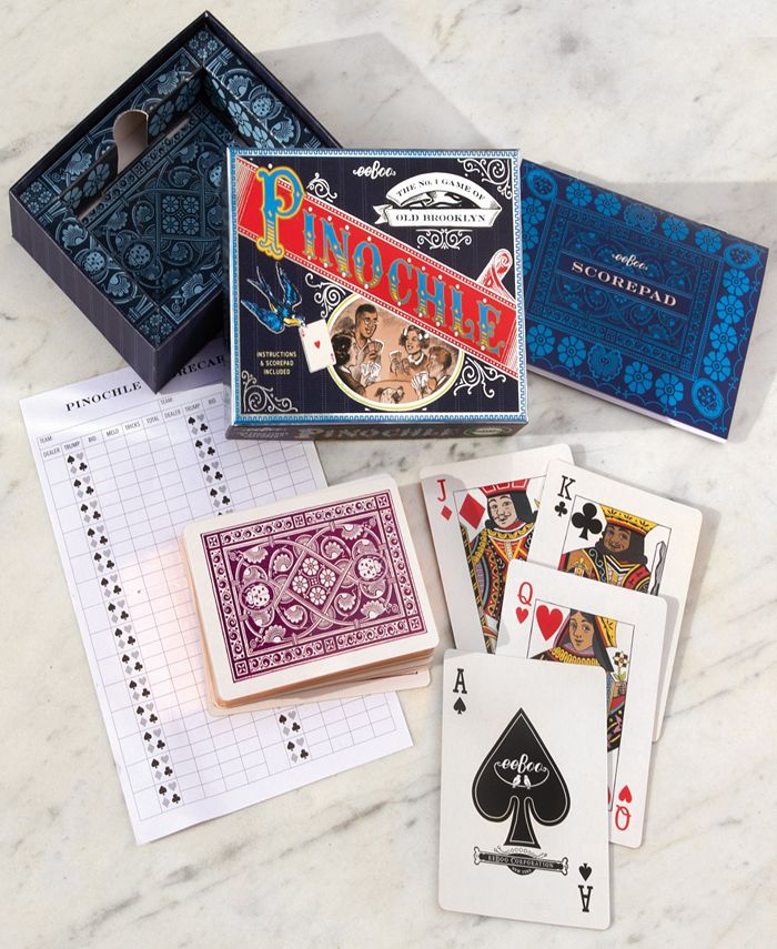 Eeboo Pinochle Playing Card Set - Macy's