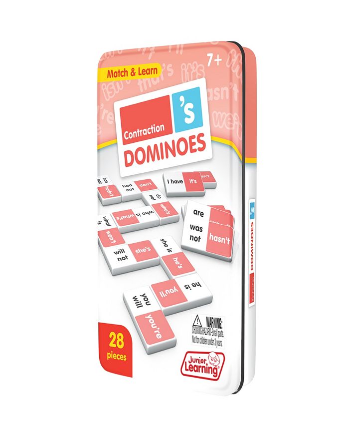 Junior Learning Contraction Dominoes Language Arts - Macy's