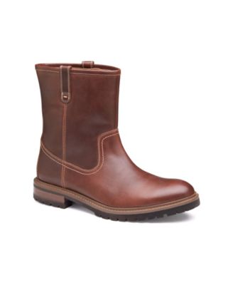 Johnston & Murphy Men's Barrett Roper Leather Boots - Macy's