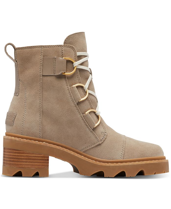 Sorel Women's Joan Now Lace-Up Combat Boots - Macy's