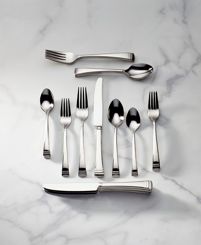 Gorham Lenox 20-Pc. Federal Platinum Flatware Set, Service for 4 - Macy's