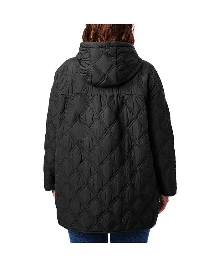 Bernardo Plus Size Light Weight Quilted Jacket - Macy's