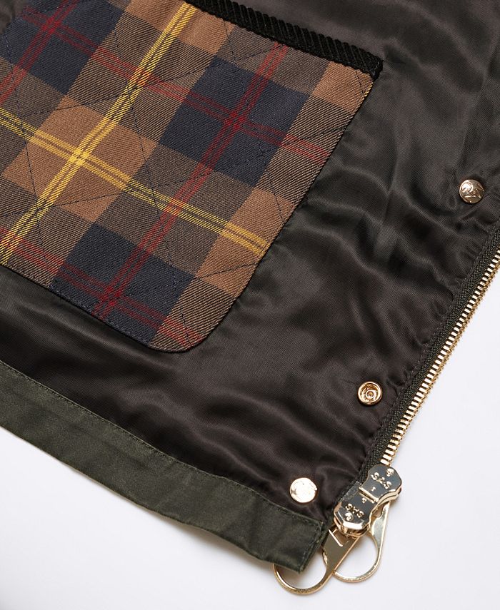 MANGO Women's Waxed-Effect Parka - Macy's