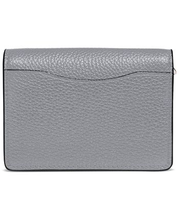 COACH Half Flap Leather Card Case - Macy's