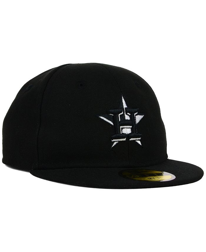 New Era Kids' Houston Astros Black and White 59FIFTY Cap - Macy's