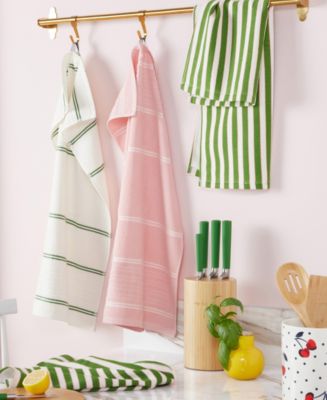 kate spade new york Botanical Stripe Table Linens Collection - Macy's