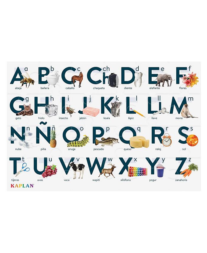 Kaplan Early Learning Alphabet - El Alfabeto - Spanish Floor Puzzle ...