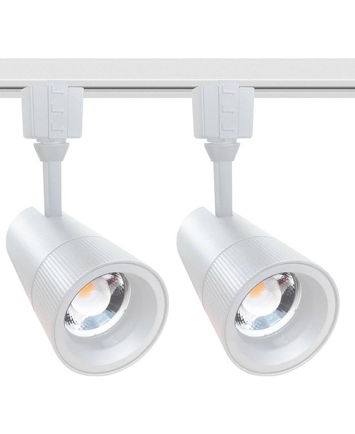 Pro Track Dunne 4-Head LED Ceiling Track Light Fixture Kit Floating ...