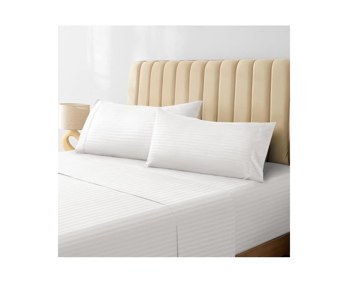 Click here for 3PC Striped Silky Soft Cooling Deep Pocket Perform... prices