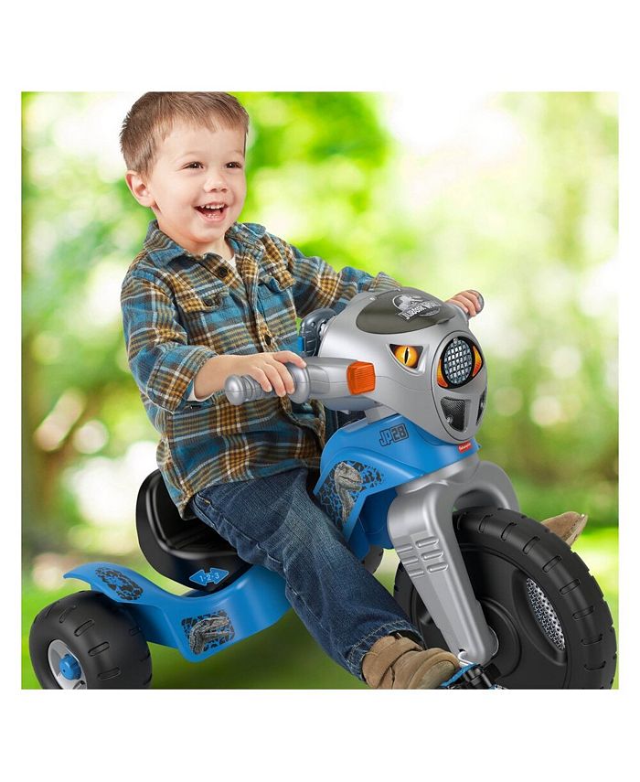 Fisher-Price Jurassic World Velociraptor Dinosaur Tricycle - Macy's