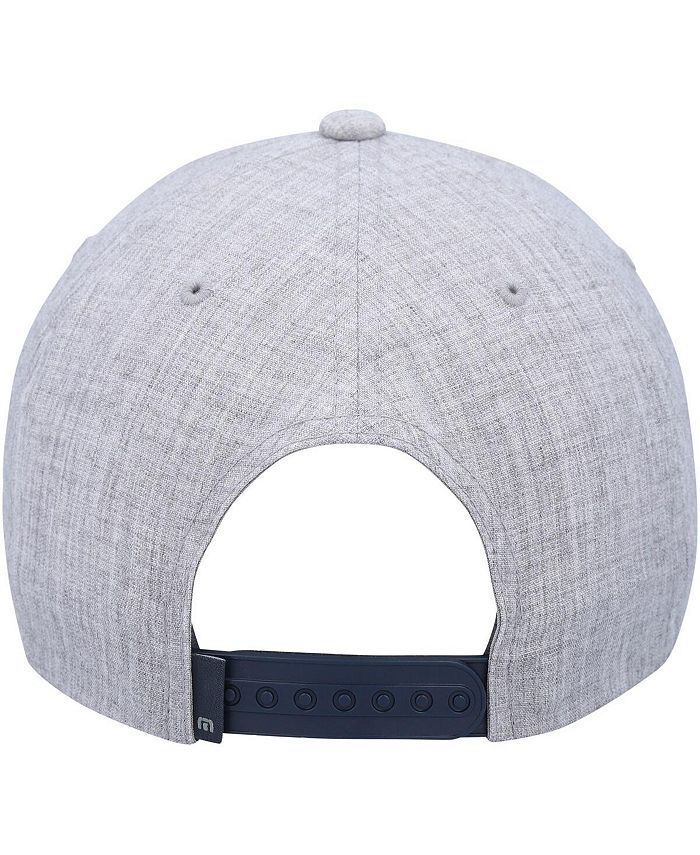 Travis Mathew Men's Heather Gray Salsa Verde Adjustable Hat - Macy's
