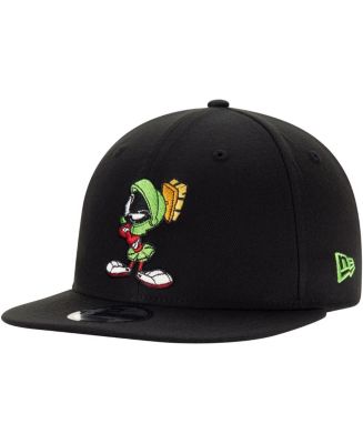 Men's New Era Marvin the Martian Black Looney Tunes 9FIFTY Snapback Hat ...