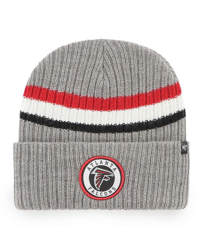 '47 Brand Men's Gray Atlanta Falcons Highline Cuffed Knit Hat - Macy's