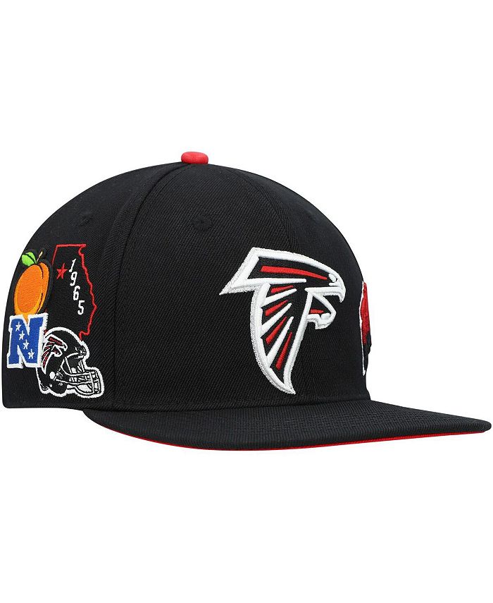 Pro Standard Men's Black Atlanta Falcons Hometown Snapback Hat - Macy's