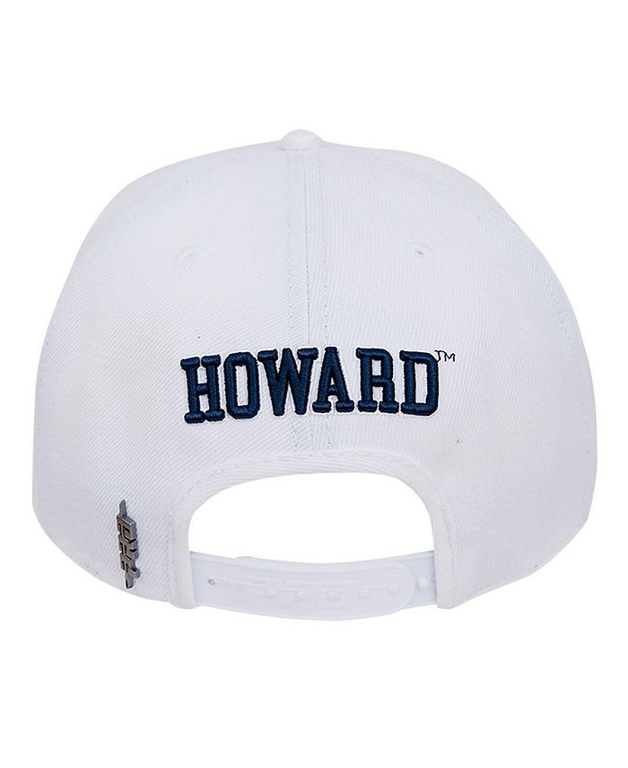 Pro Standard Men's White Howard Bison Mascot Evergreen Wool Snapback ...