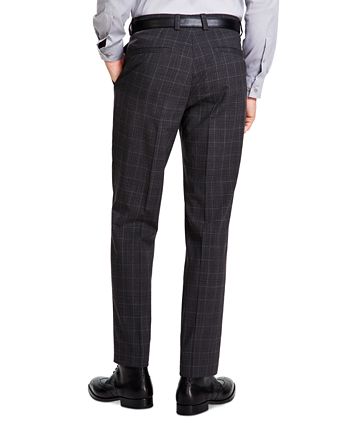 HUGO Men's Modern-Fit Wool Suit Pants - Macy's