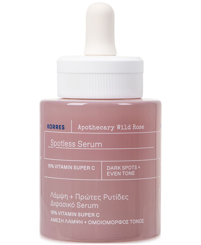 KORRES Apothecary Wild Rose Spotless Serum, 1 oz. - Macy's