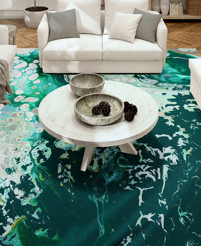 Addison Karina Outdoor Washable AKC40 5' x 7'6" Area Rug - Macy's