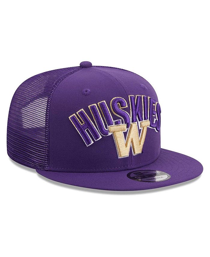 New Era Men's Purple Washington Huskies Grade Trucker 9FIFTY Snapback Hat - Macy's