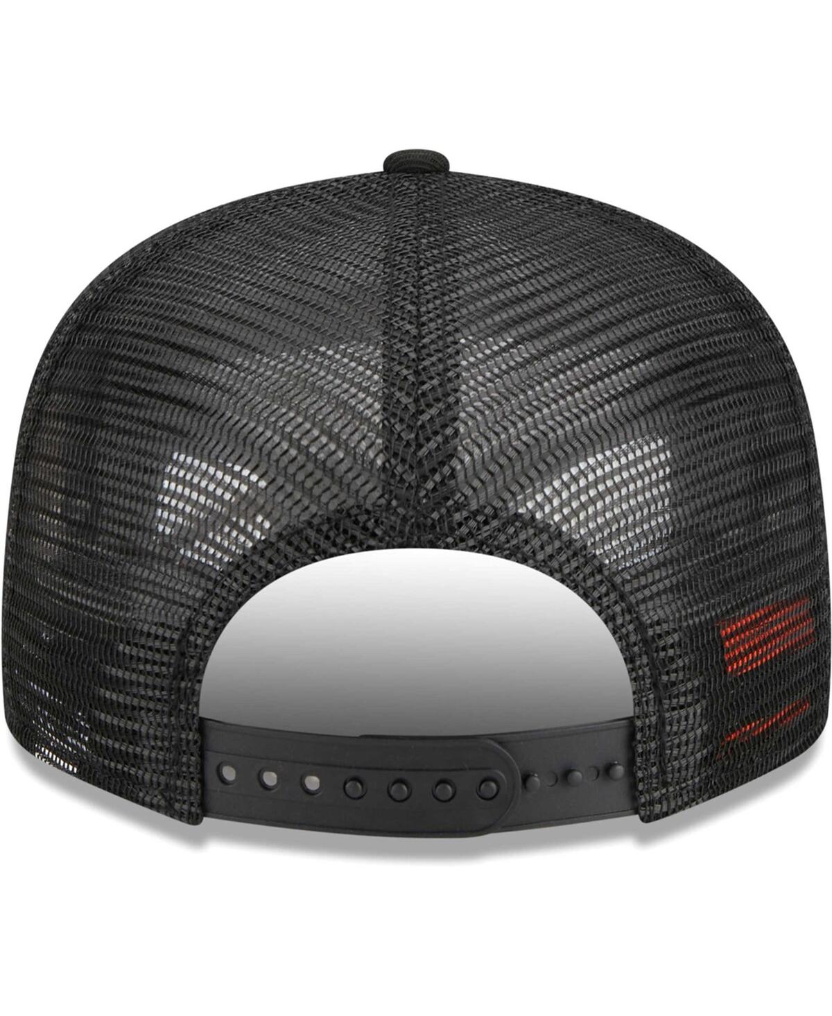 New Era Men's Black Rocko's Modern Life Rocko & Spunky Trucker 9fifty ...