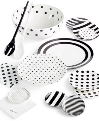 kate spade new york Dots Melamine Salad Plate - Dinnerware - Dining ...