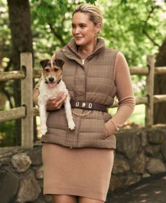 Lauren Ralph Lauren Women's Flip-Lock Leather Wide Belt - Macy's