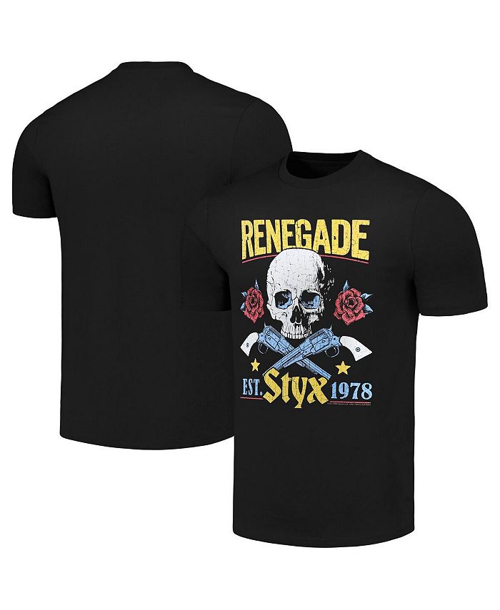 American Classics Men's Black Styx Colorful Renegade T-shirt - Macy's