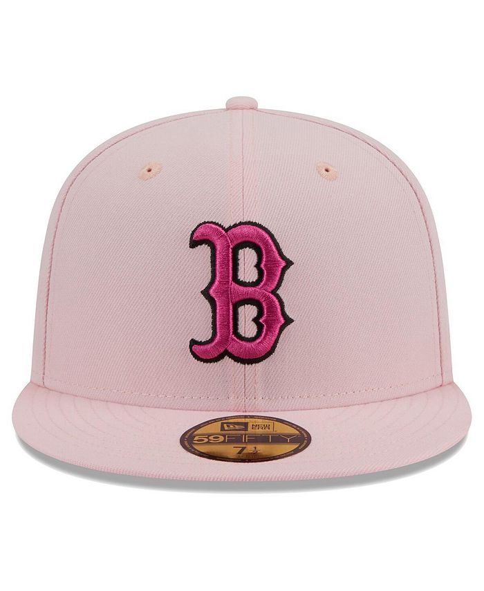 New Era Men's Pink Boston Red Sox 2018 MLB World Series 59FIFTY Fitted ...