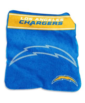 Los Angeles Chargers 60'' x 80'' XL Raschel Plush Throw Blanket - Macy's