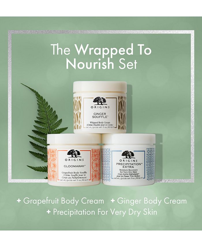 Origins 3-Pc. Wrapped To Nourish Nourishing Body Cream Set - Macy's