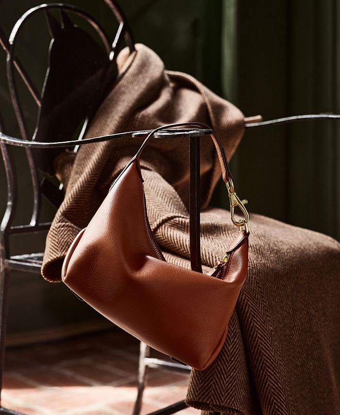 Lauren Ralph Lauren Kassie Medium Leather Convertible Shoulder Bag - Macy's