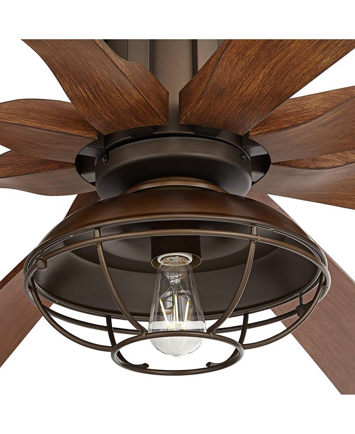 Possini Euro Design 70" Defender Modern Industrial Outdoor Ceiling Fan ...