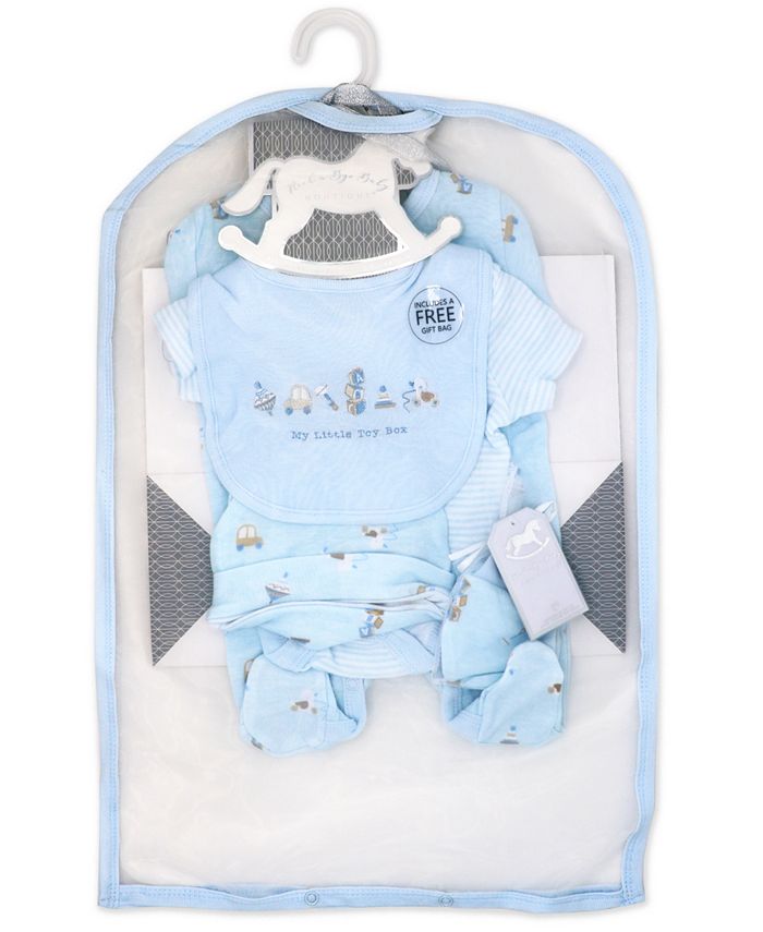 Rock-A-Bye Baby Boutique Baby Boys Layette Gift Bag Set - Macy's