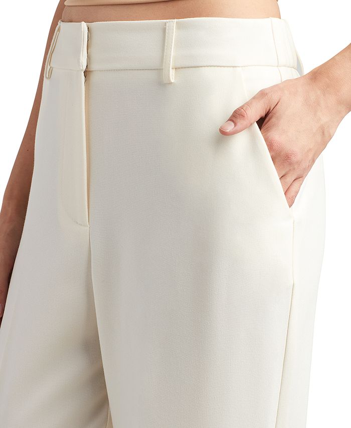 BCX Juniors' Solid Elastic-Back Slanted-Pocket Pants - Macy's