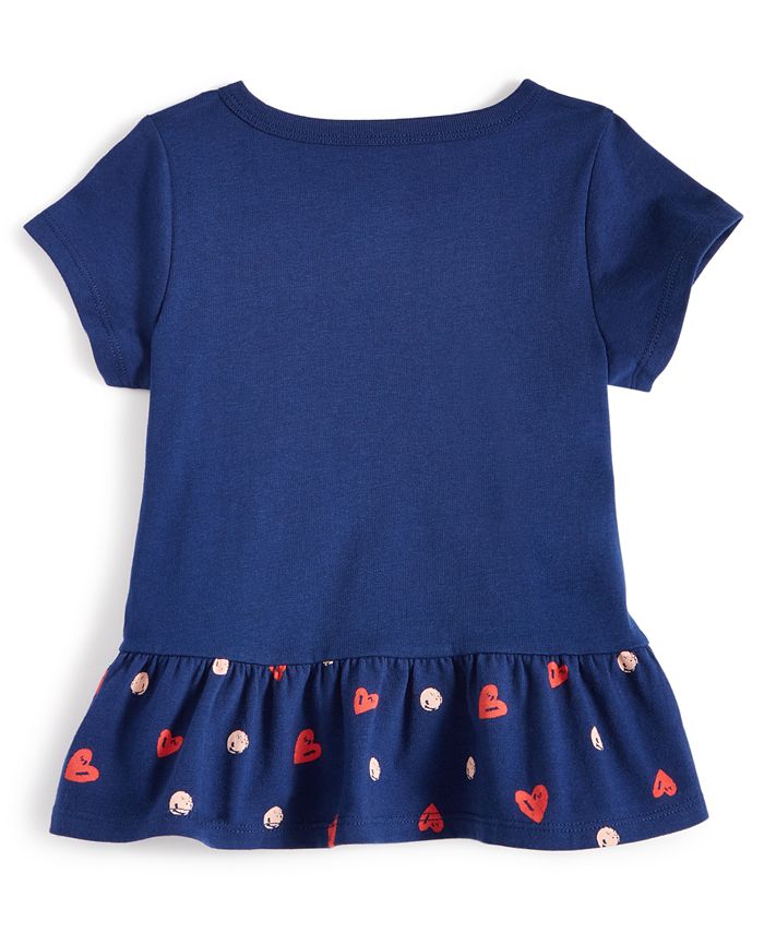 First Impressions Toddler Girls Heart Pocket Shirt, Created for Macy's ...