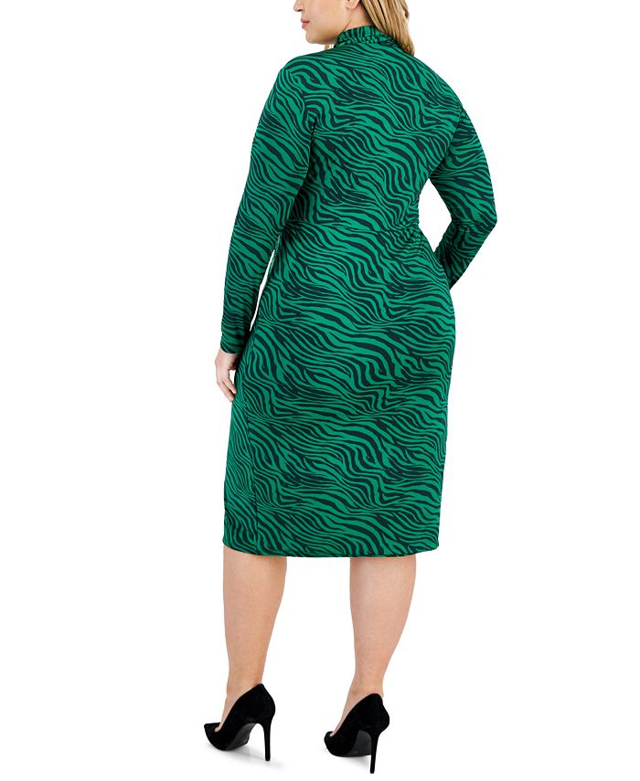 Rachel Rachel Roy Plus Size Floral Print Twist Front Dress Macys