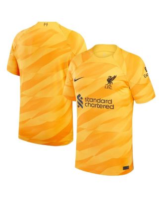 Men's Nike Yellow, Orange Liverpool 2023/24 Goalkeeper Replica Stadium ...