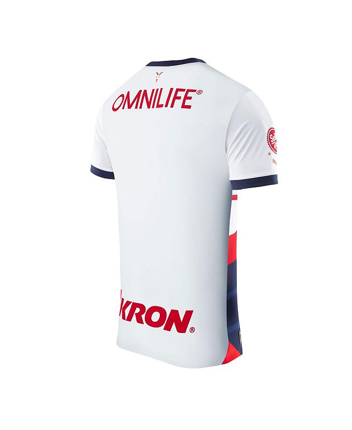 Puma Men's White Chivas 2023/24 Away Replica Jersey - Macy's