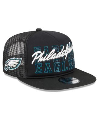 Men's New Era Black Philadelphia Eagles Instant Replay 9FIFTY Snapback ...