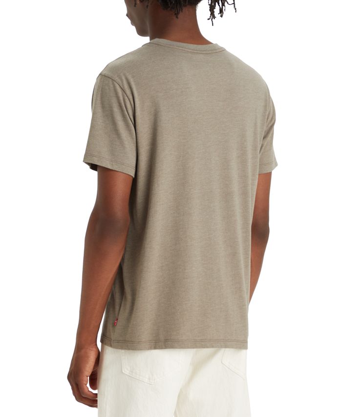 Levi's Men's Classic-Fit Batwing Logo Short Sleeve Crewneck T-Shirt ...