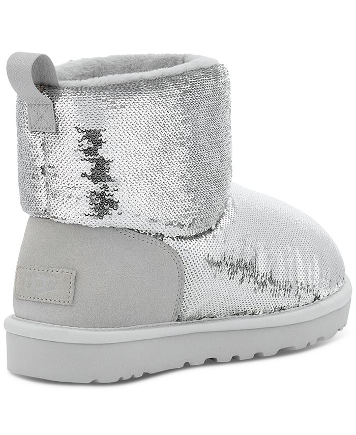 UGG® Women's Classic Mini Mirror Ball Booties - Macy's