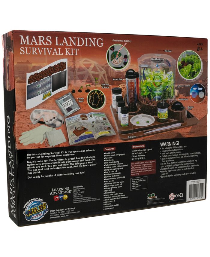 WILD! Science Wild Environmental Science - Mars Landing Survival Kit ...