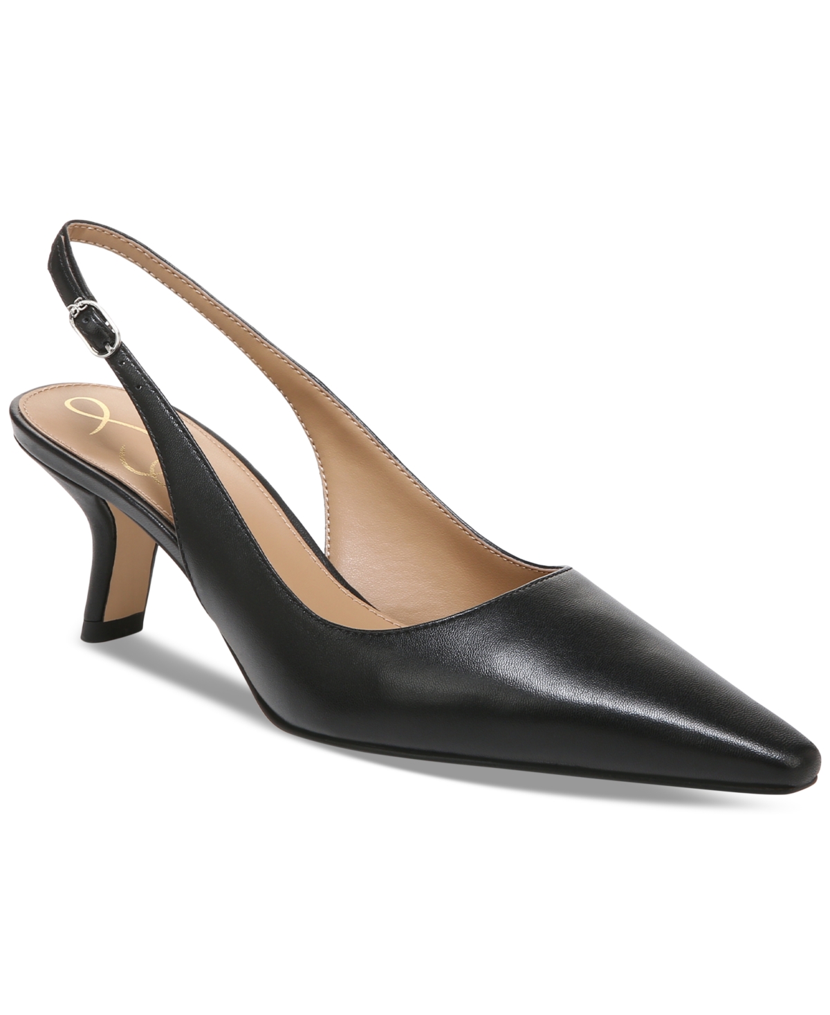 Click here for Sam Edelman Womens Bianka Slingback Kitten-Heel Pu... prices