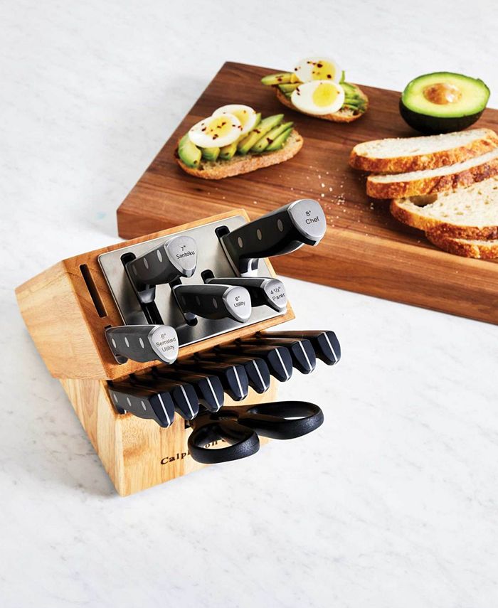 Calphalon Classic Stainless Steel Microbial-Resistant Self-Sharpening ...