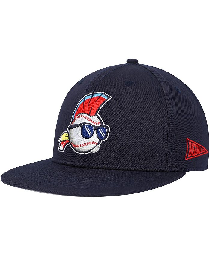 Baseballism Men's and Women's Navy Major League Fitted Hat - Macy's