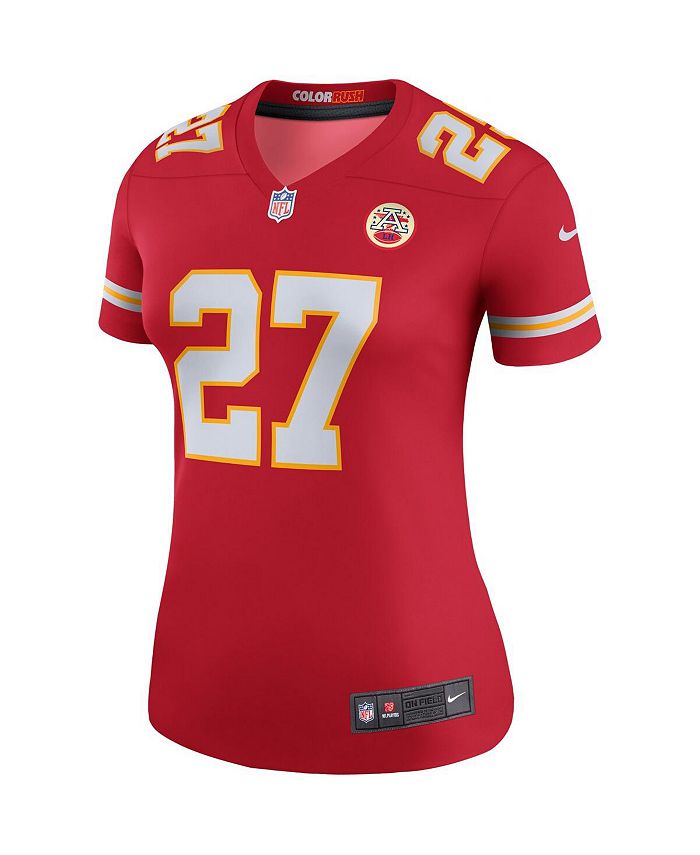 Nike Women's Kareem Hunt Red Kansas City Chiefs Color Rush Legend ...