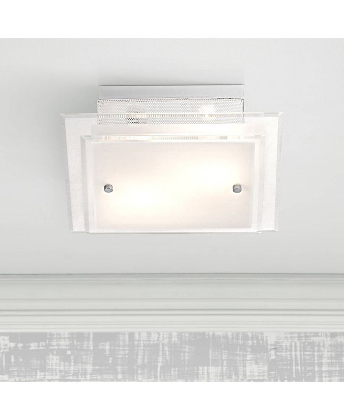 Possini Euro Design Modern Ceiling Light Flush-Mount Fixture 11 3/4 ...